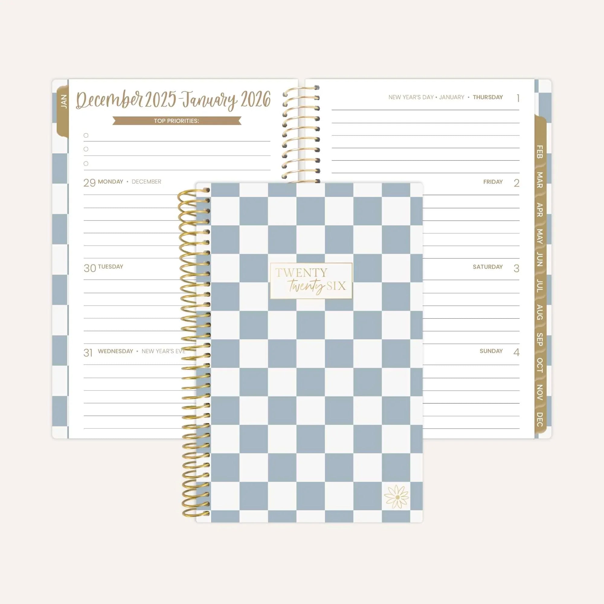Bloom 2026 Pocket Planner 4 x 6 – Portable Monthly & Weekly Organizer ...