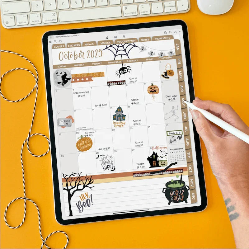 Fall Holiday Digital Sticker Pack - Autumn Planner Stickers – bloom ...