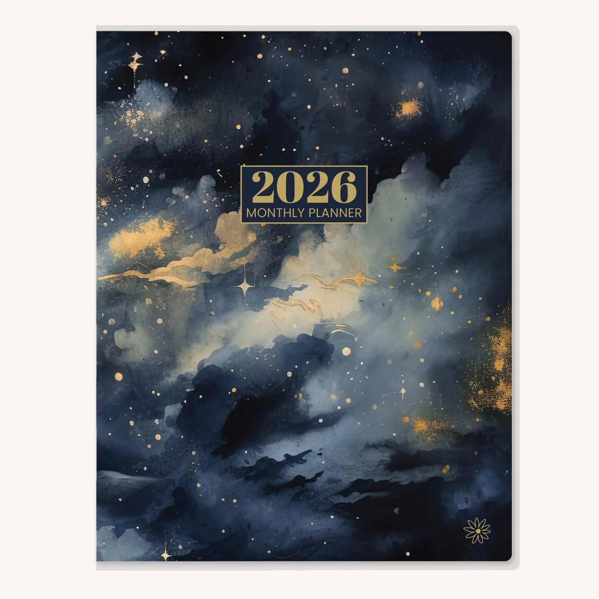 2026 Monthly Planner 9x12 – Midnight Sky | bloom daily planners