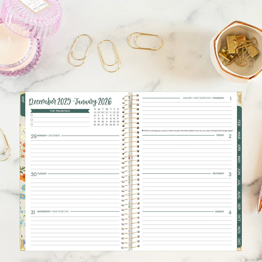 2026 Hard Cover Planner – Compact Weekly Organizer by bloom – bloom ...
