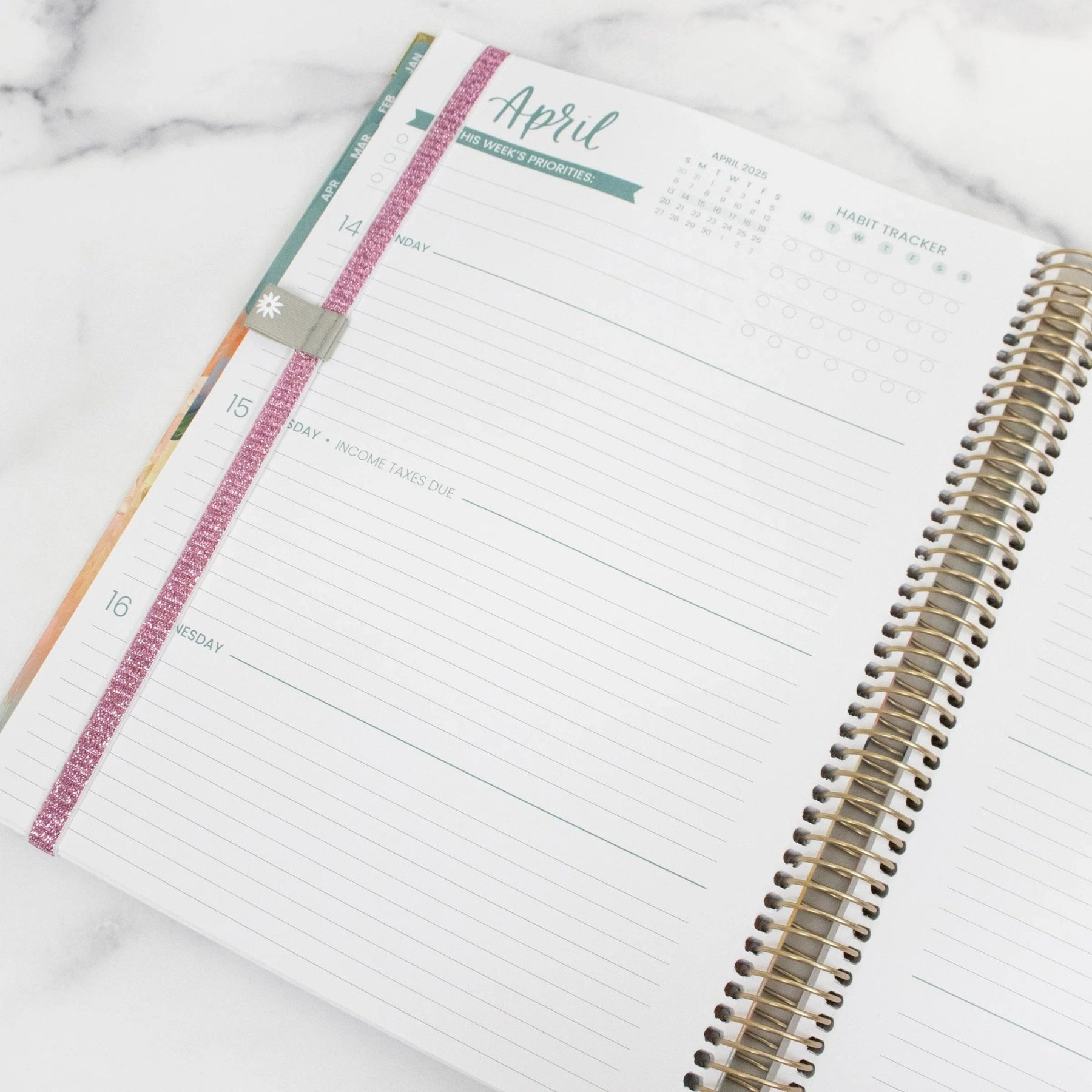 Elastic Planner Band Set | Bloom's Stylish Organizer Accessories ...