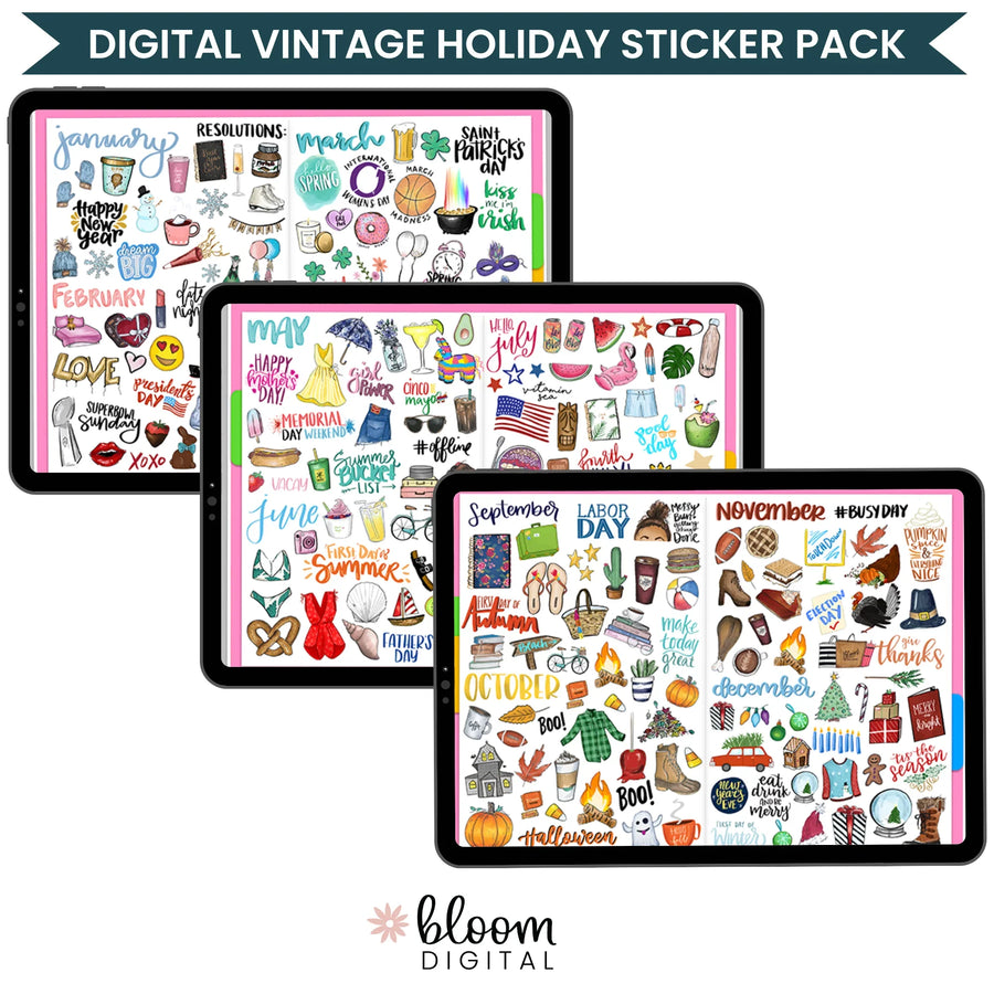 Digital Planning - Digital Planners & Stickers by bloom daily planners