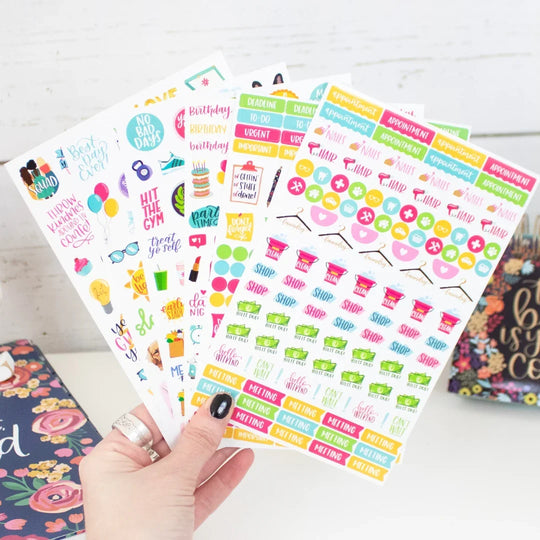 All Planner Stickers & Vinyl Sticker Sets - bloom daily planners