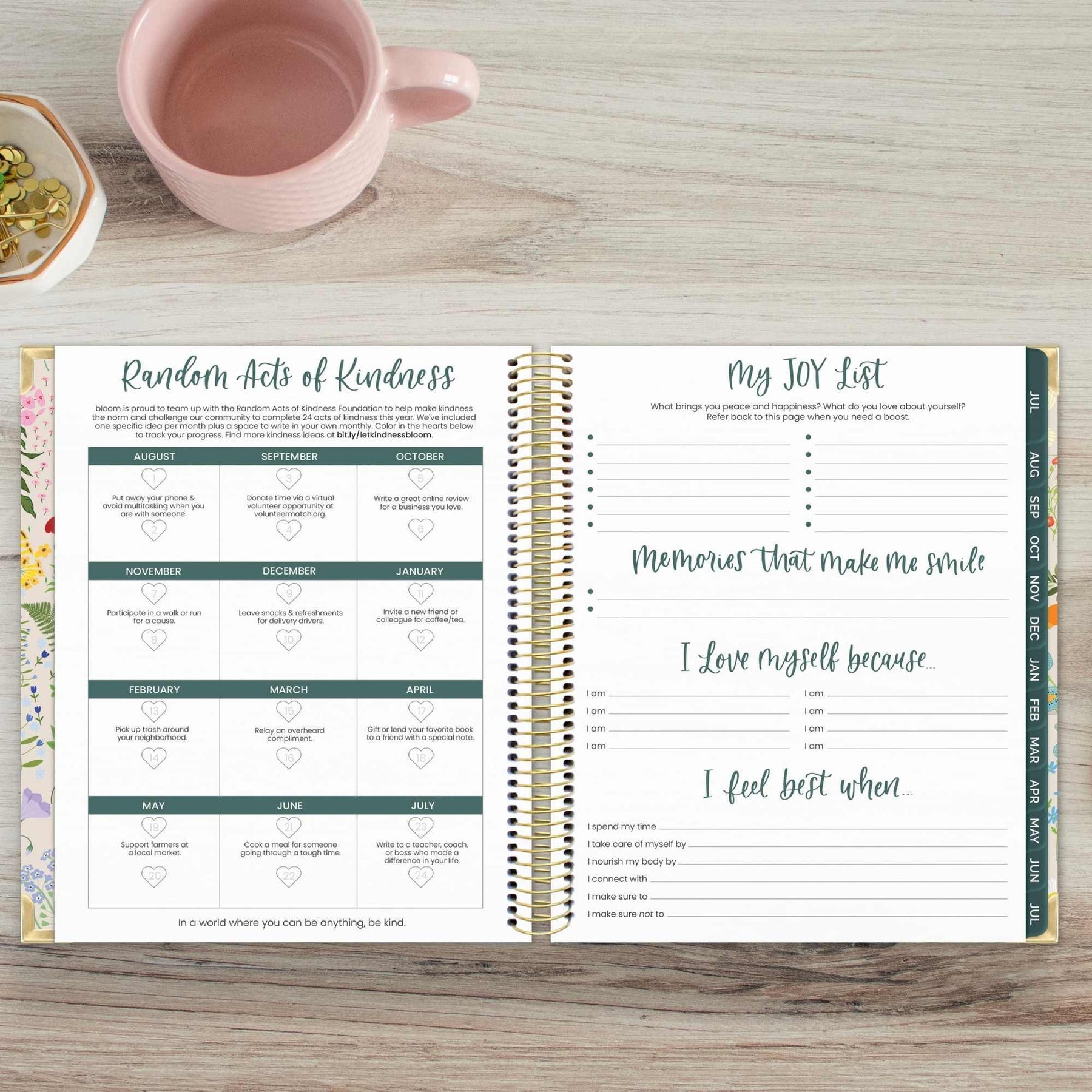 2026–27 Academic Vision Planner | 7x9 Goal Setting Planner – bloom ...