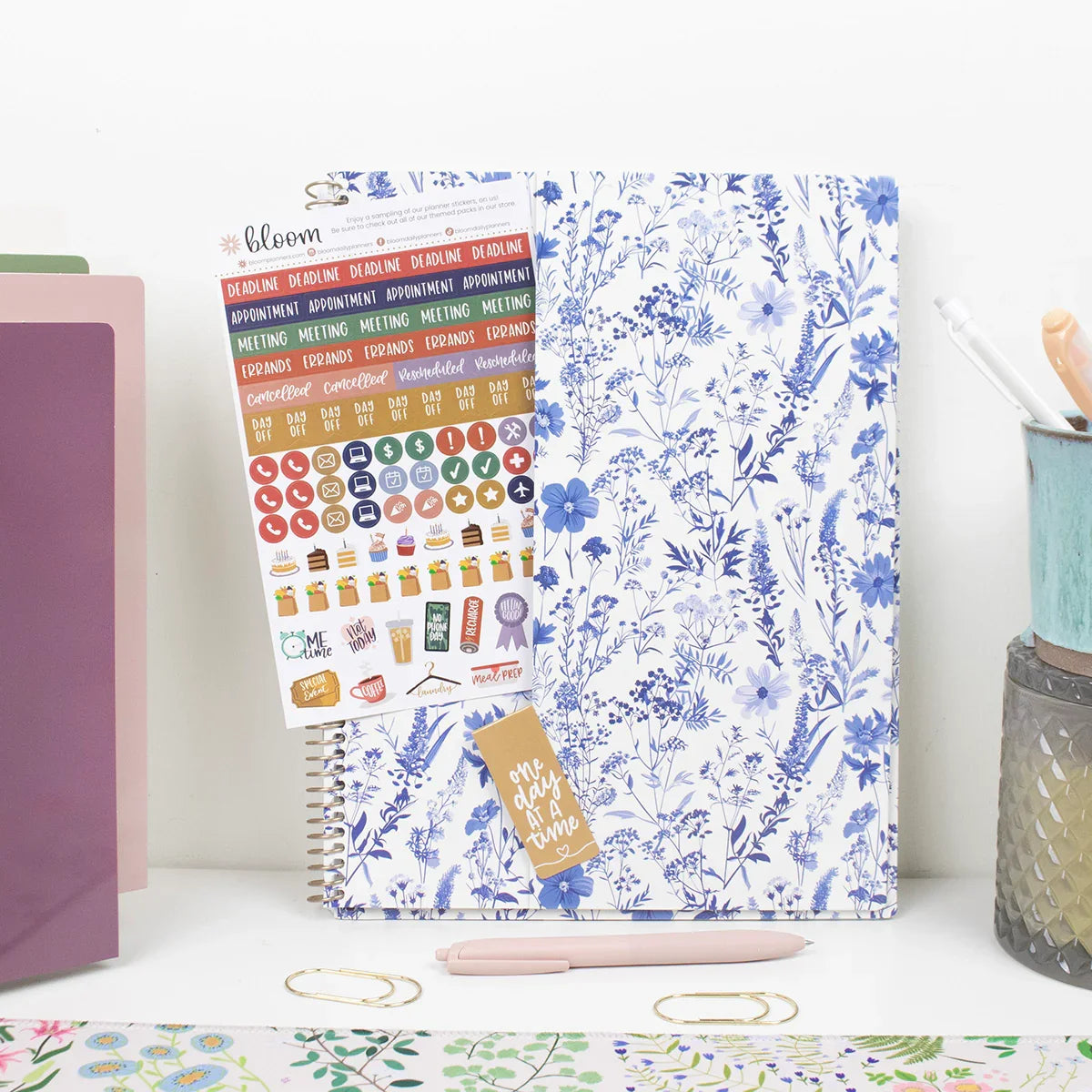 Bloom 2026 Soft-Cover Planner 8.5 x 11 – Monthly & Weekly Organizer ...