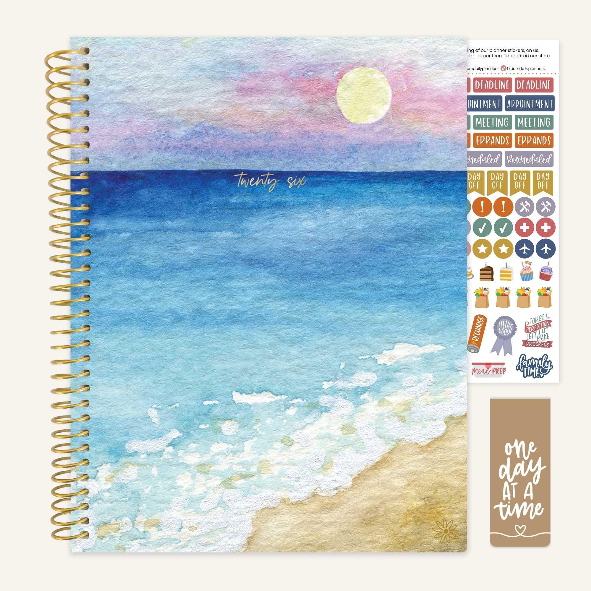 Bloom 2026 Soft-Cover Planner 8.5 x 11 – Monthly & Weekly Organizer ...