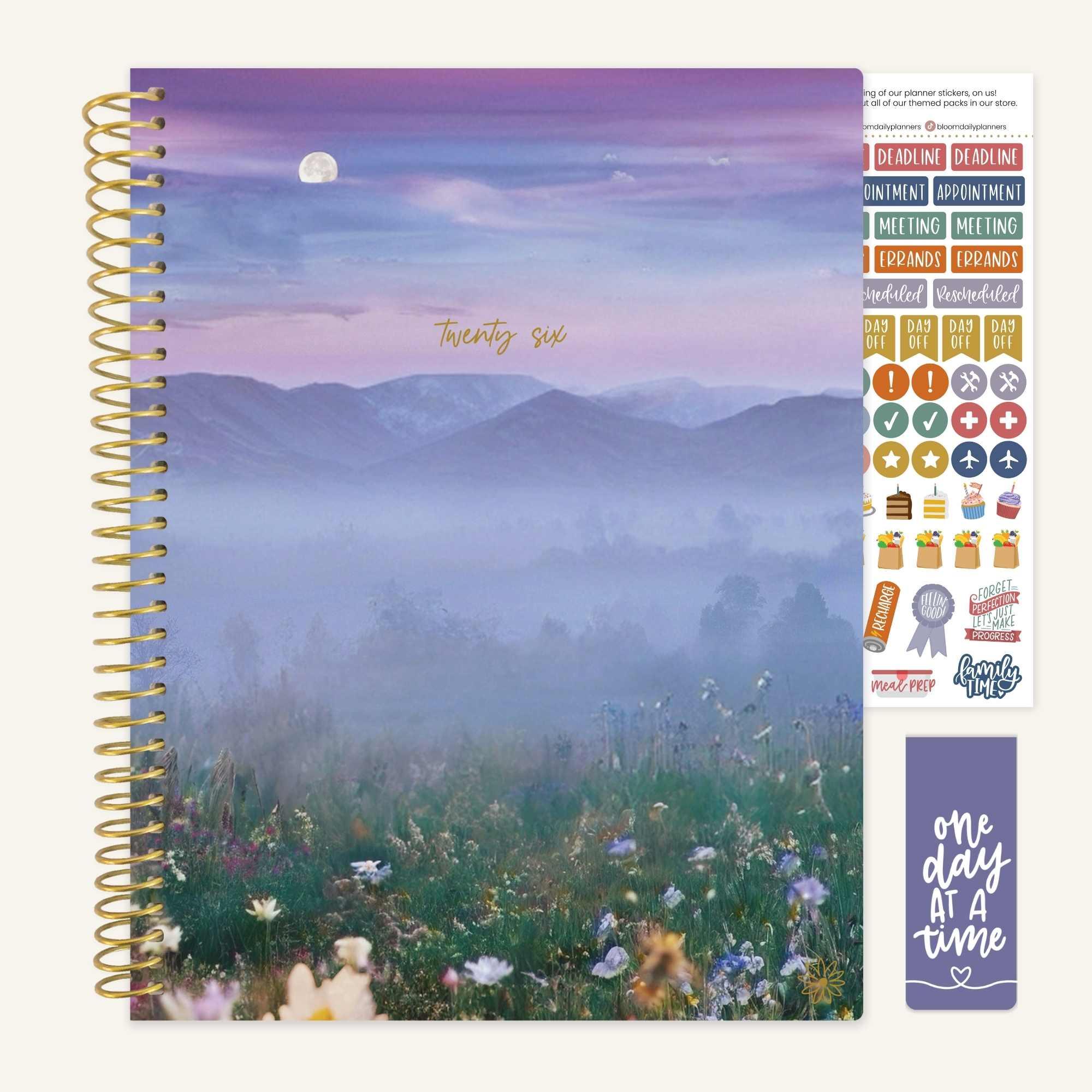 Bloom 2026 Soft-Cover Planner 8.5 x 11 – Monthly & Weekly Organizer ...