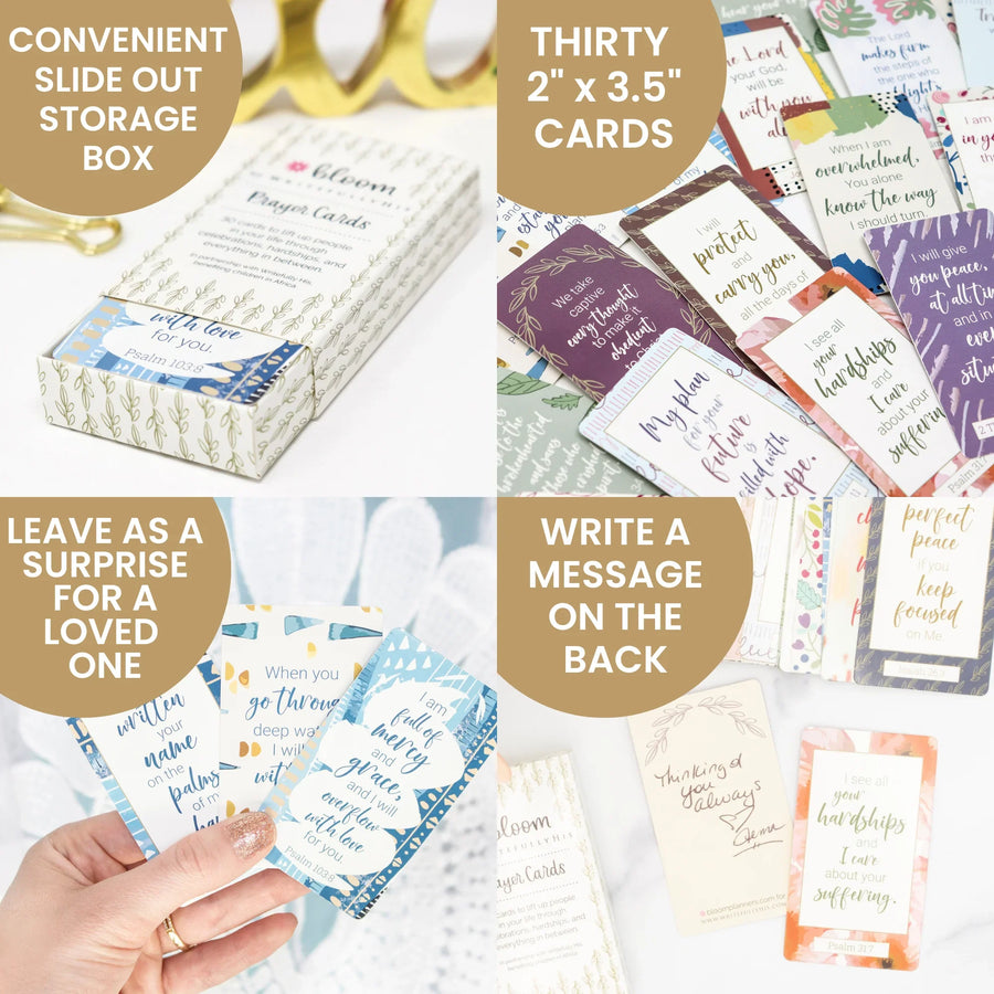Card Deck, Prayer Cards - 30 Inspirational Cards – bloom daily planners