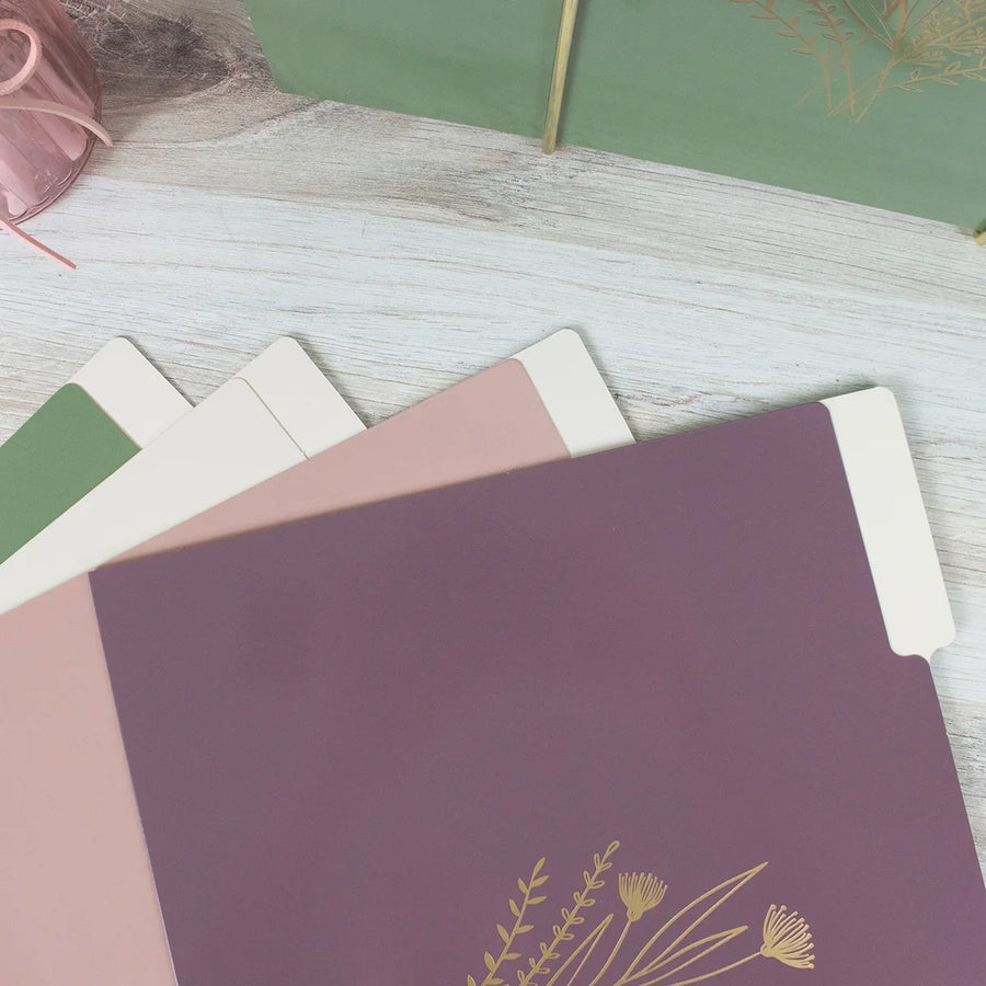 bloom's File Folder Set, Garden Party – bloom daily planners