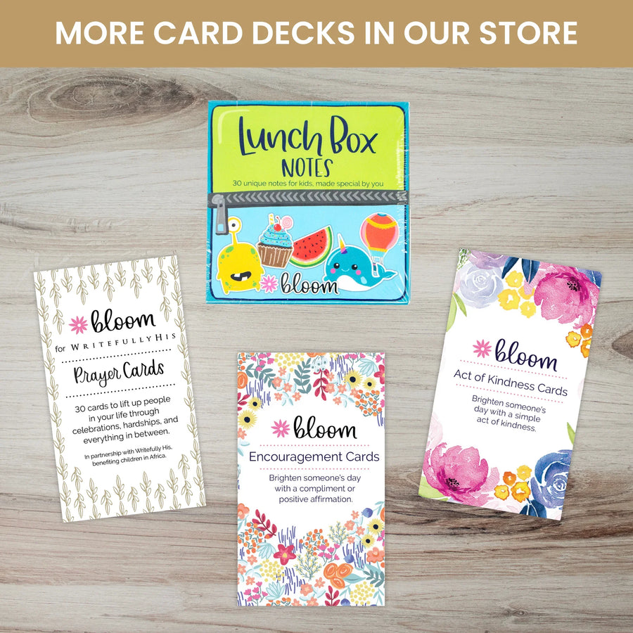Card Deck, Prayer Cards - 30 Inspirational Cards – bloom daily planners