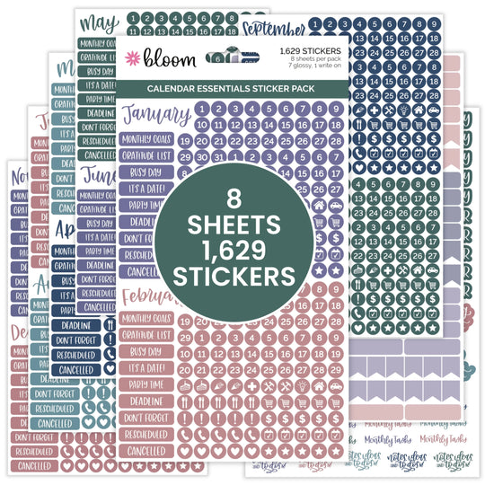 All Planner Stickers & Vinyl Sticker Sets - bloom daily planners