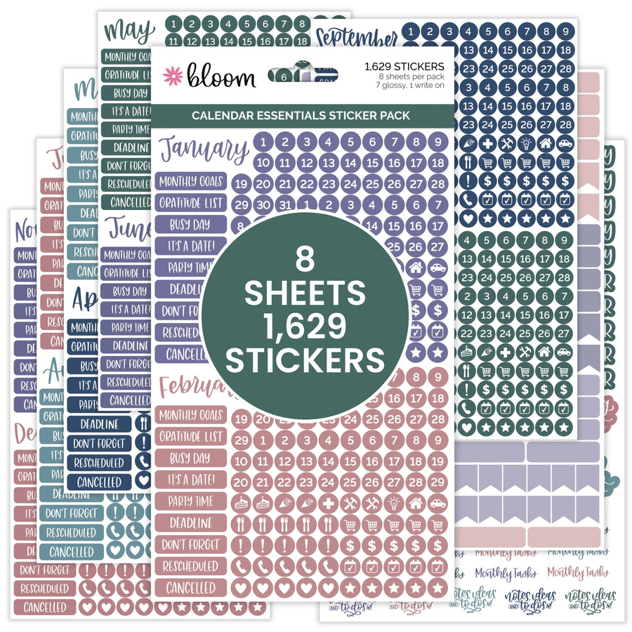 All Planner Stickers & Vinyl Sticker Sets - bloom daily planners