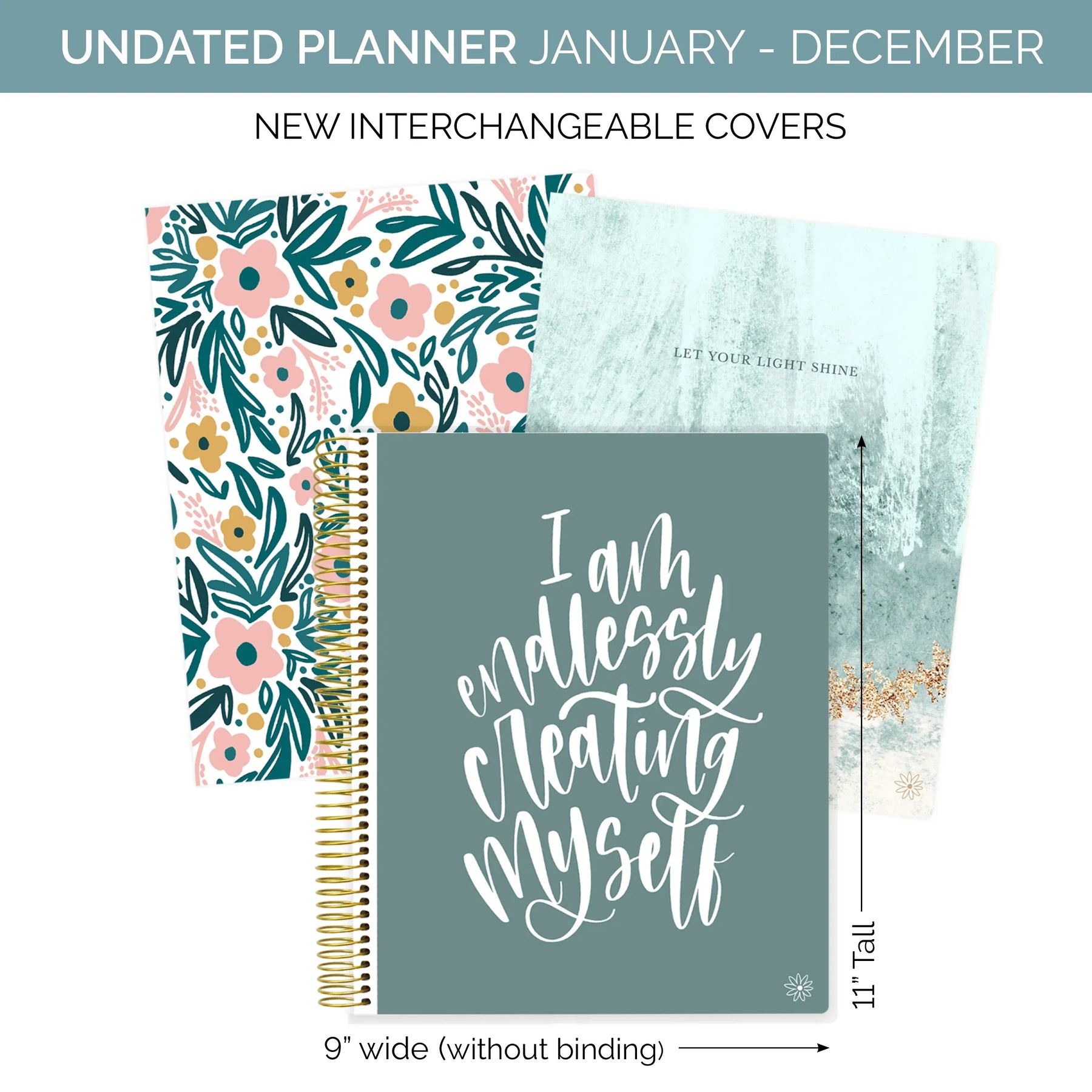 bloom's Ultimate Planner & Calendar, Interchangeable Cover – bloom ...