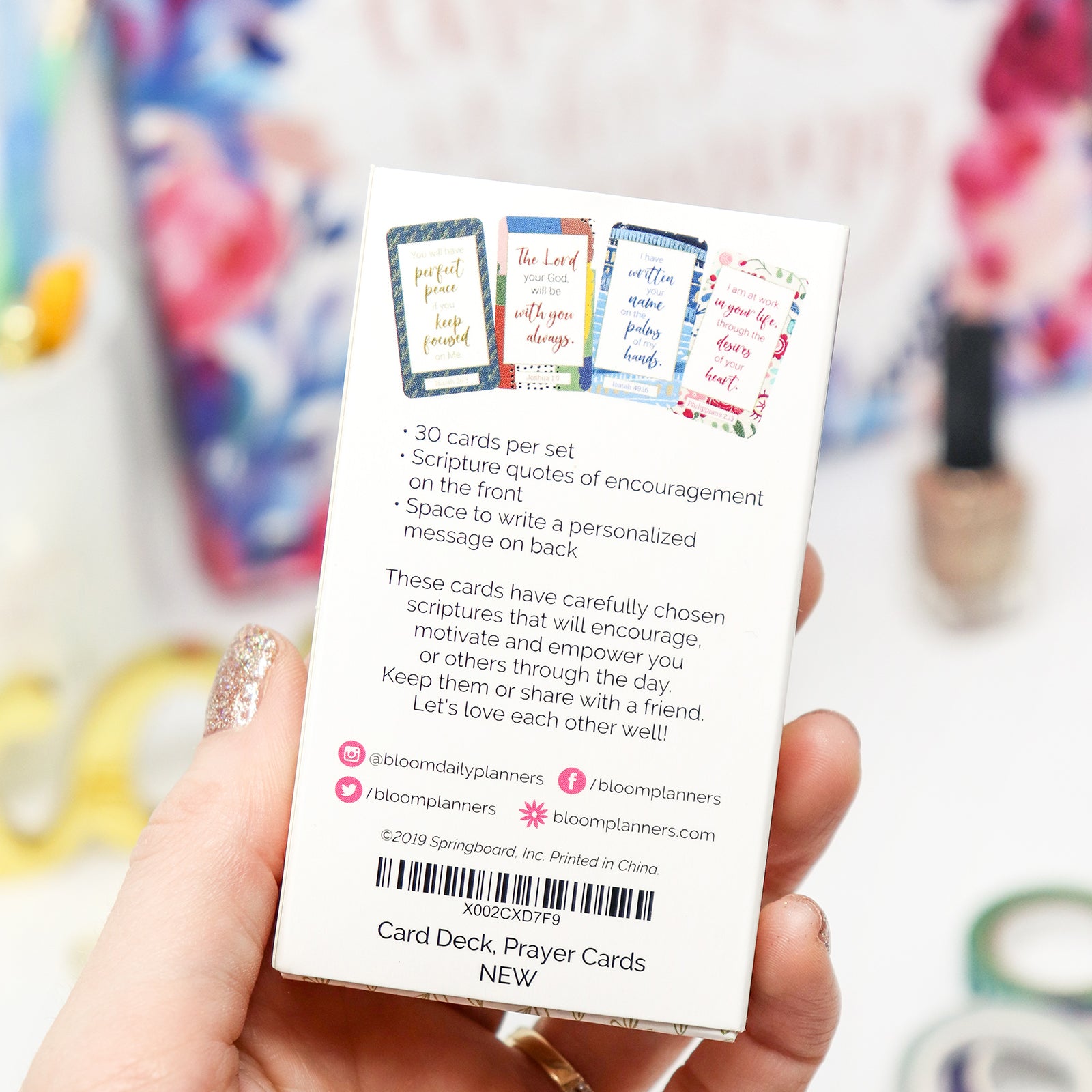Card Deck, Prayer Cards - 30 Inspirational Cards - bloom daily planners