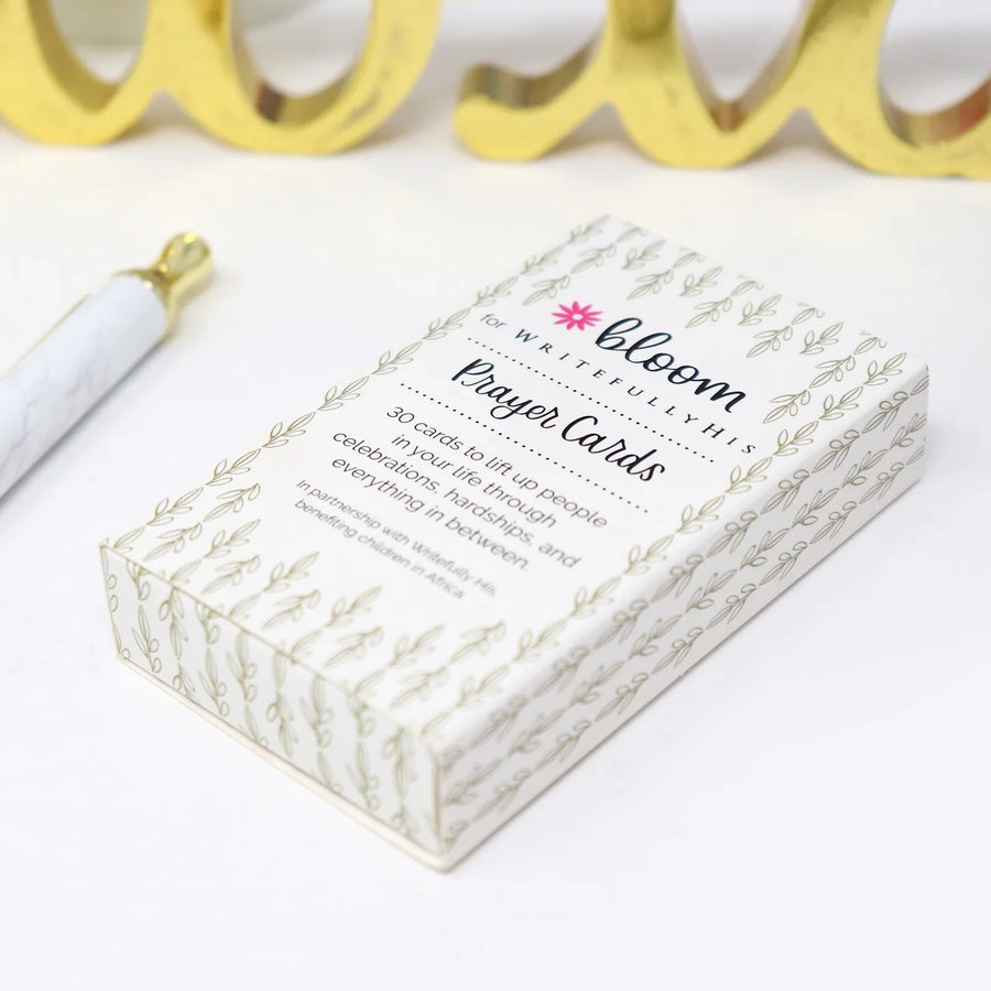 Card Deck, Prayer Cards - 30 Inspirational Cards – bloom daily planners