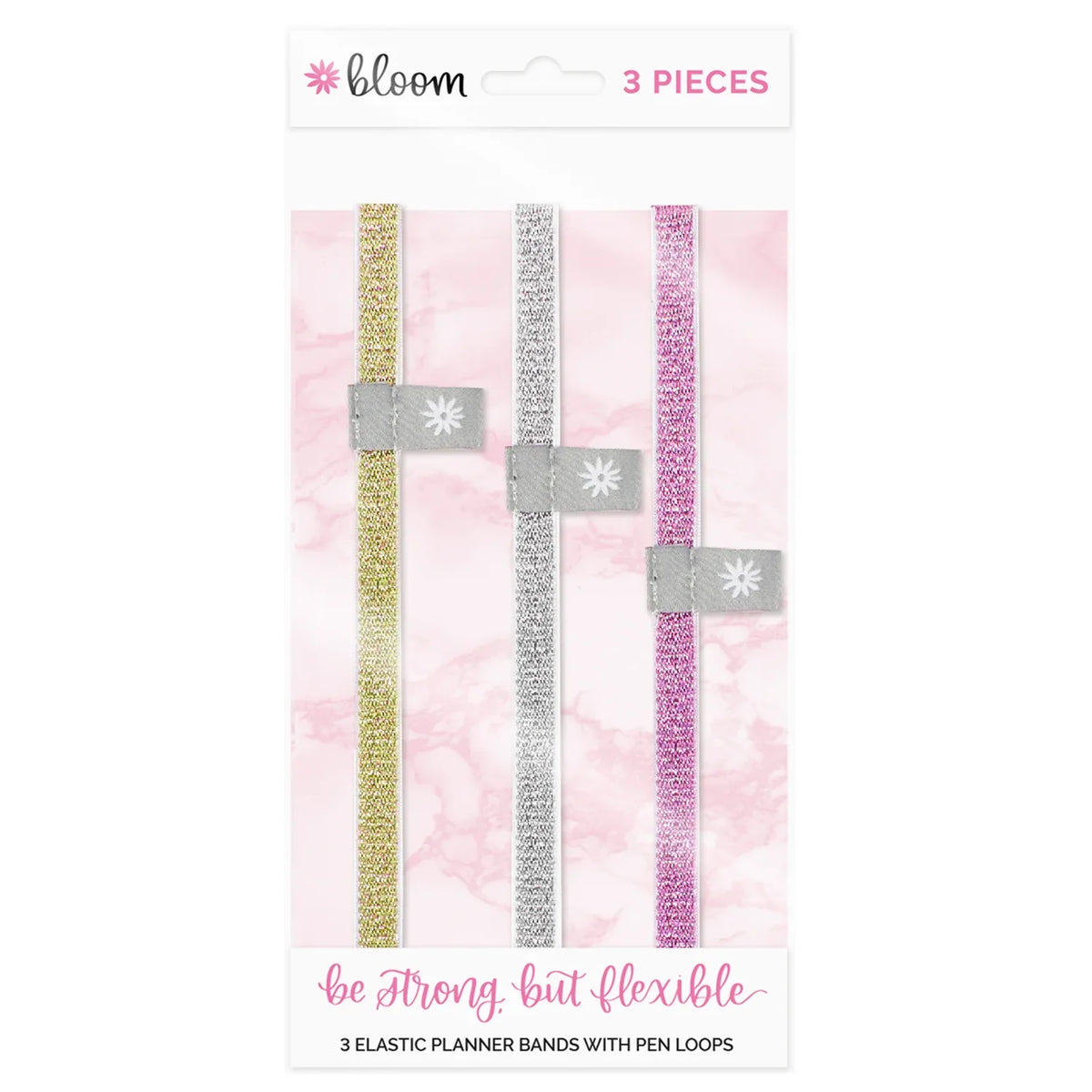 bloom's 3 Pack of Elastic Planner Bands / Bookmarks – bloom daily planners
